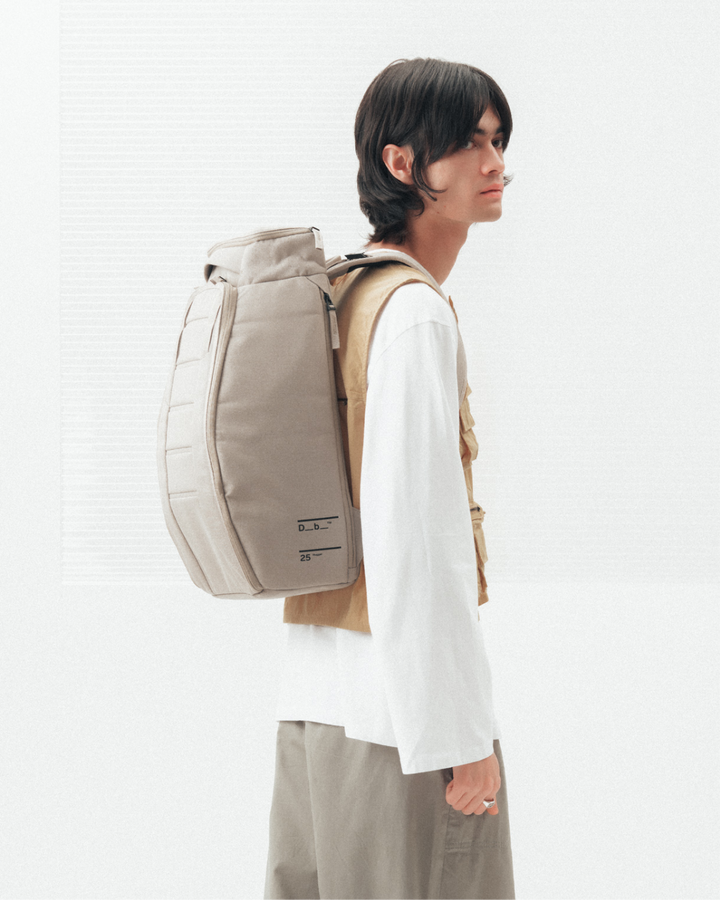 Hugger Backpack 25L | Beige | "The best backpack ever" | Db Journey
